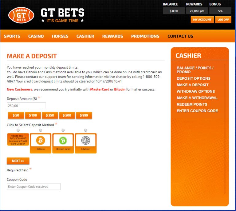 GTBets Sportsbook Bonuses – Best Promotions & Rewards