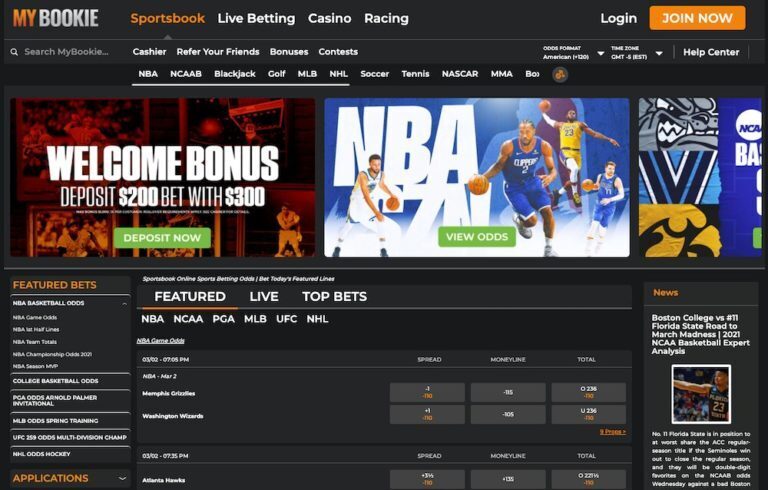 MyBookie Review – Sportsbook & Casino Bonuses & Payouts